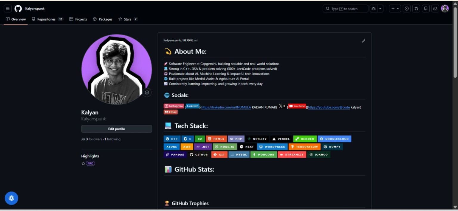 How to Create a Professional GitHub Profile (Step-by-Step Guide ...