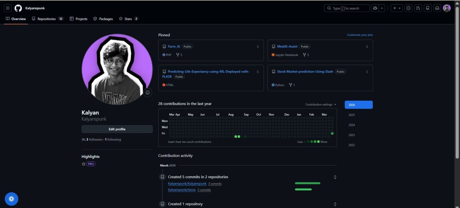 How to Create a Professional GitHub Profile (Step-by-Step Guide ...